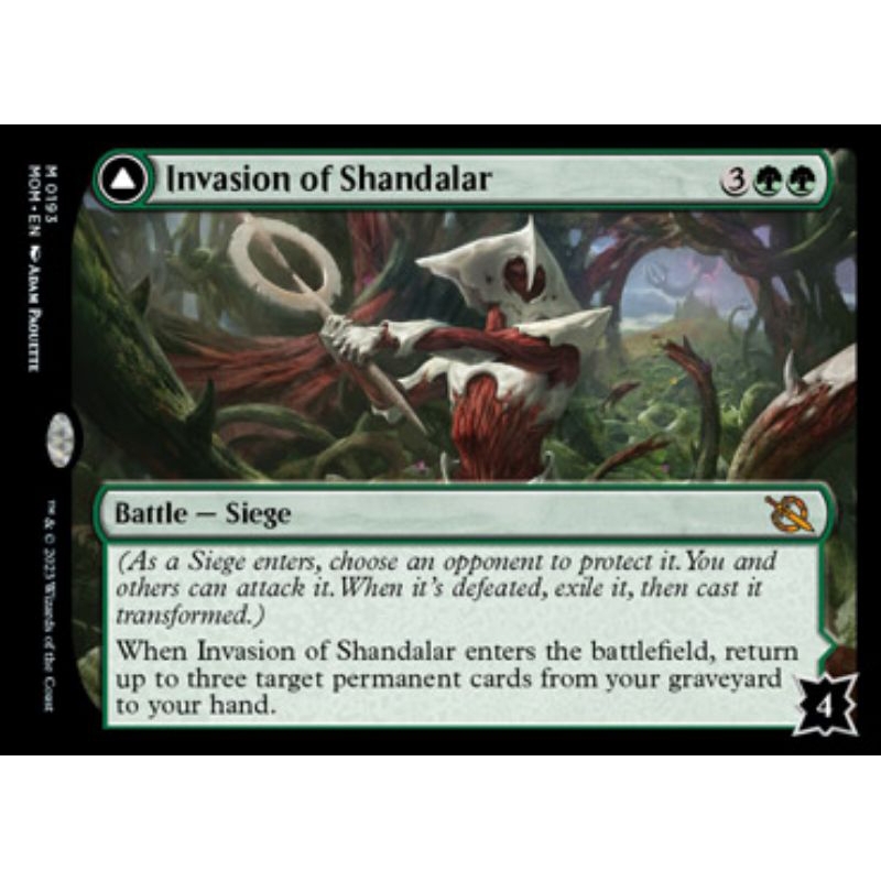 Invasion of Shandalar - MOM - Mythic - MTG Cards (WotC) | Shopee ...