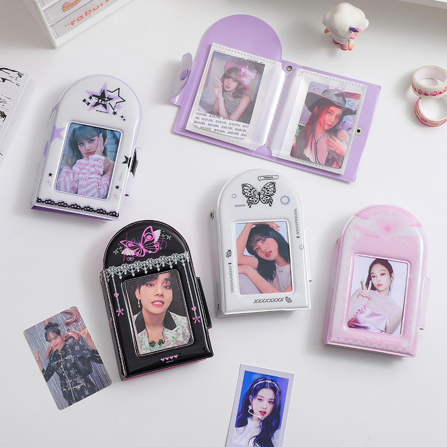 【HOT】3 Inch Star Chasing Album Collection Book photocard binder Cartoon ...