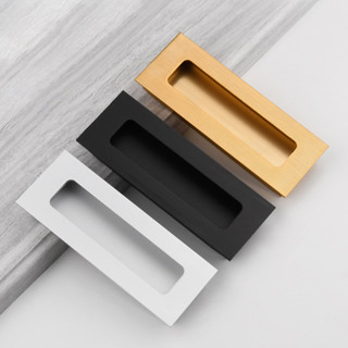 Aluminum Alloy Embed Handles Recessed Flush Handle Hidden Cabinet ...