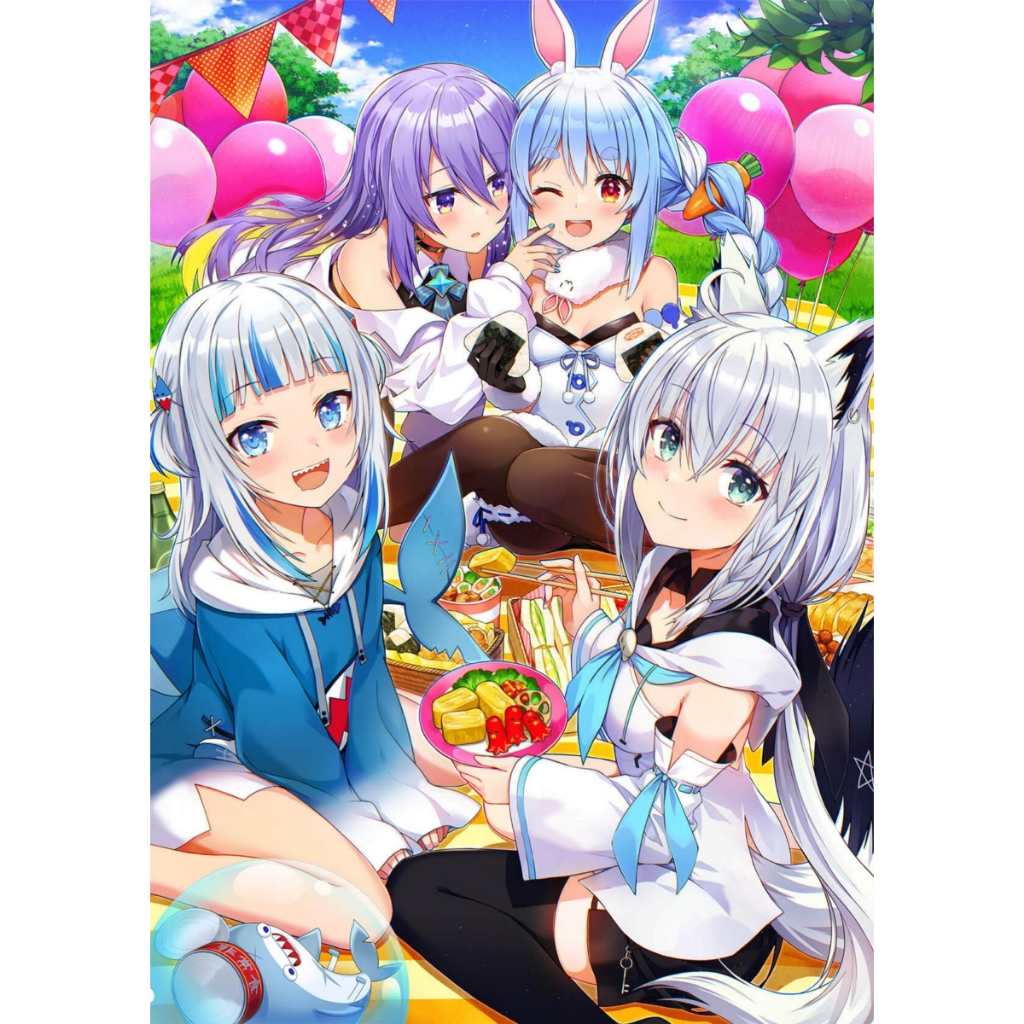 Hololive Members Posters A4 Size | Shopee Philippines