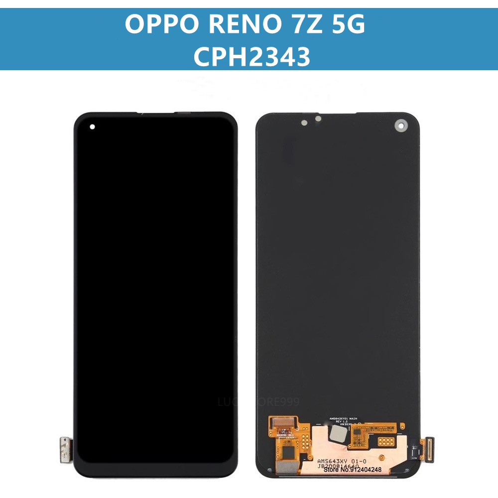 OLED Oppo Reno7 Z 5G LCD With Touch Screen Assembly For Reno 7z CPH2343 ...