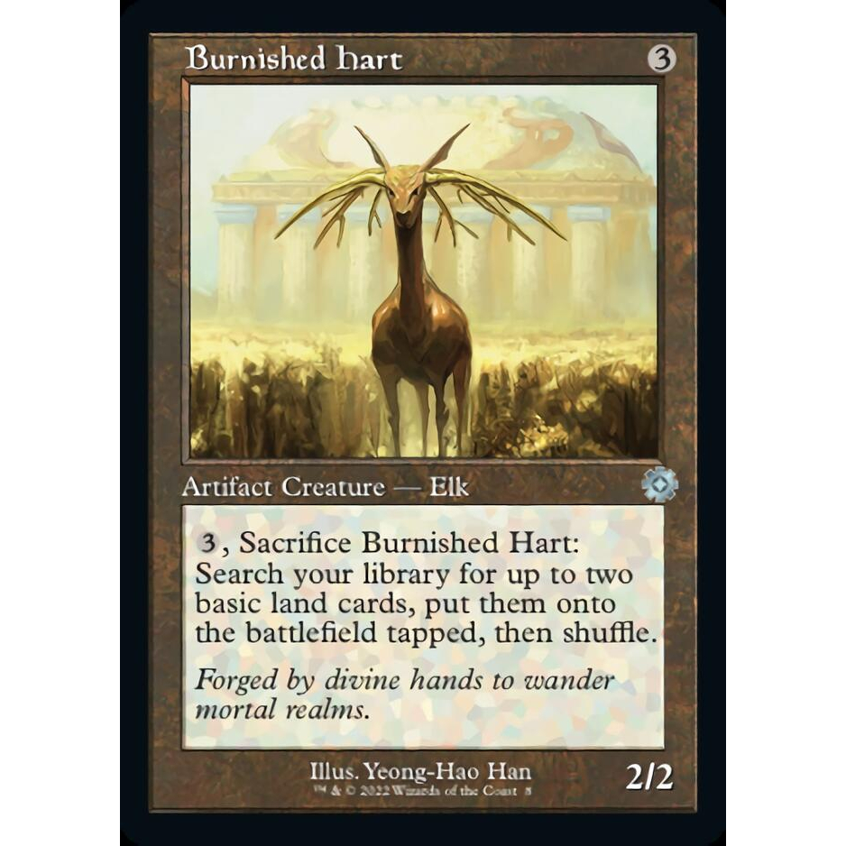 Magic the Gathering Singles - Burnished Hart - The Brothers' War Retro ...