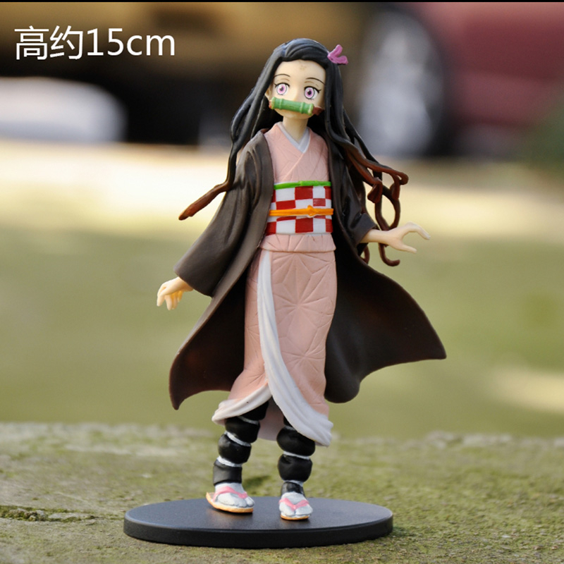 Demon Slayer Action Figure Tanjirou Nezuko Zenitsu Inosuke Shinobu ...