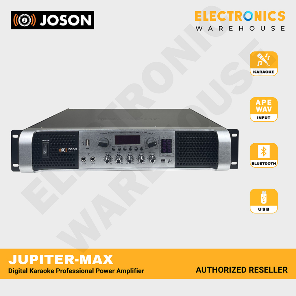 Joson JUPITER-MAX Digital Karaoke Professional Power Amplifier | Shopee ...