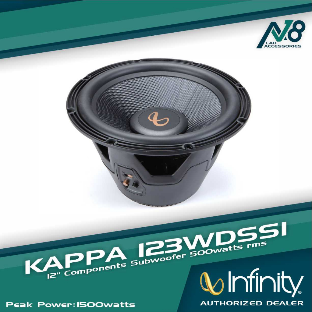 Infinity Kappa 123WDSSI Kappa Series 12" subwoofer with selectable 2 ...