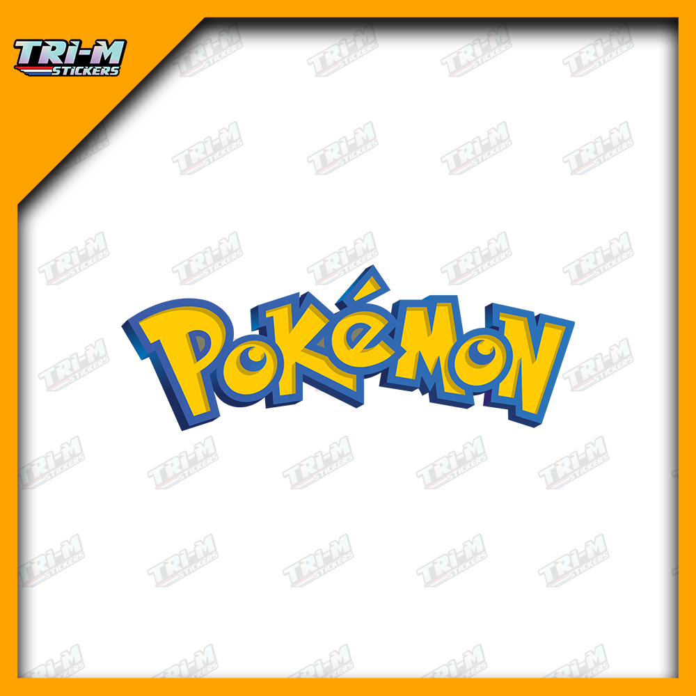 Pokemon Anime Anime Sticker Design Motorcycle Sticker Tumbler Sticker ...