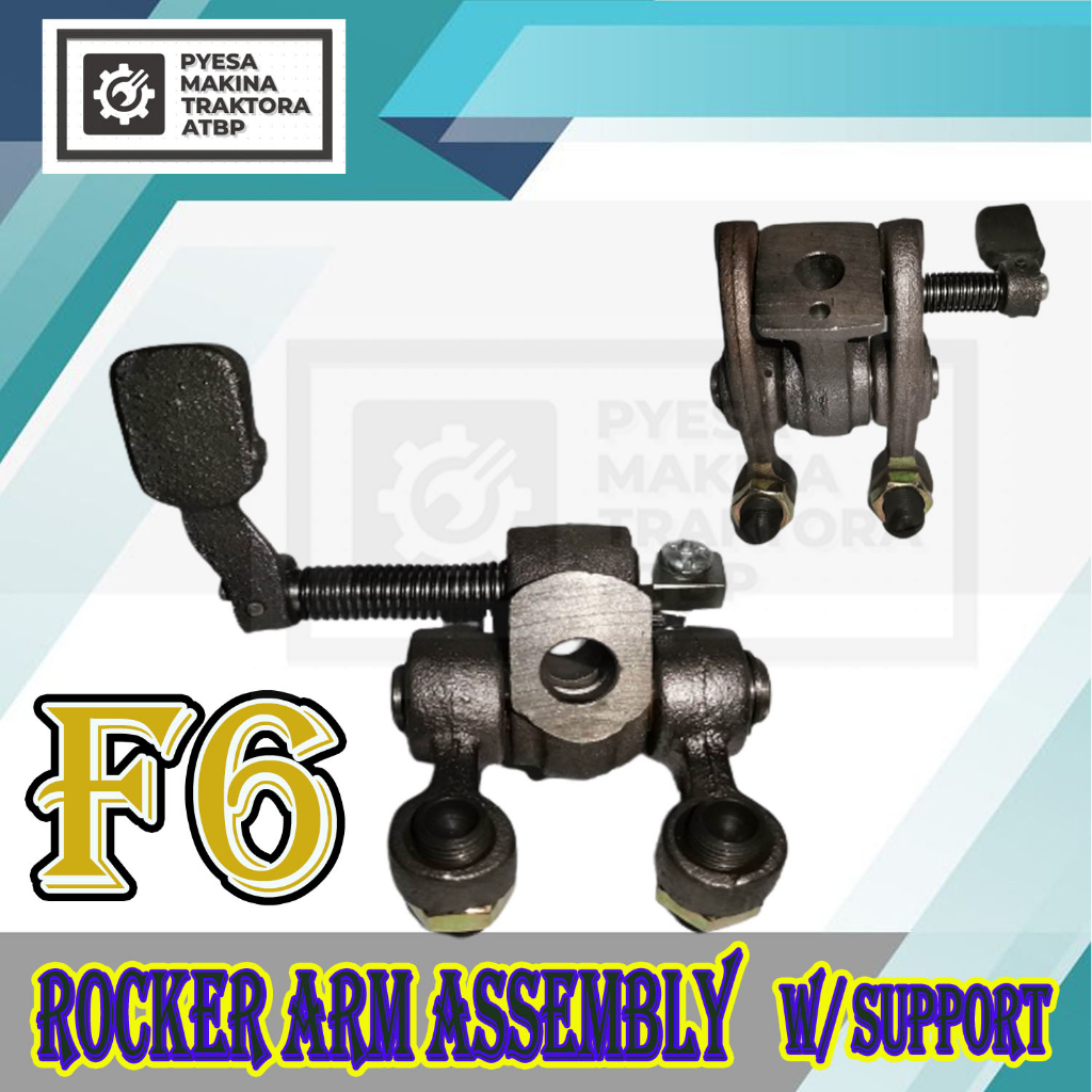 Rocker Arm Assembly with Support with Shaft for F4 F6 Yanmar Diesel ...