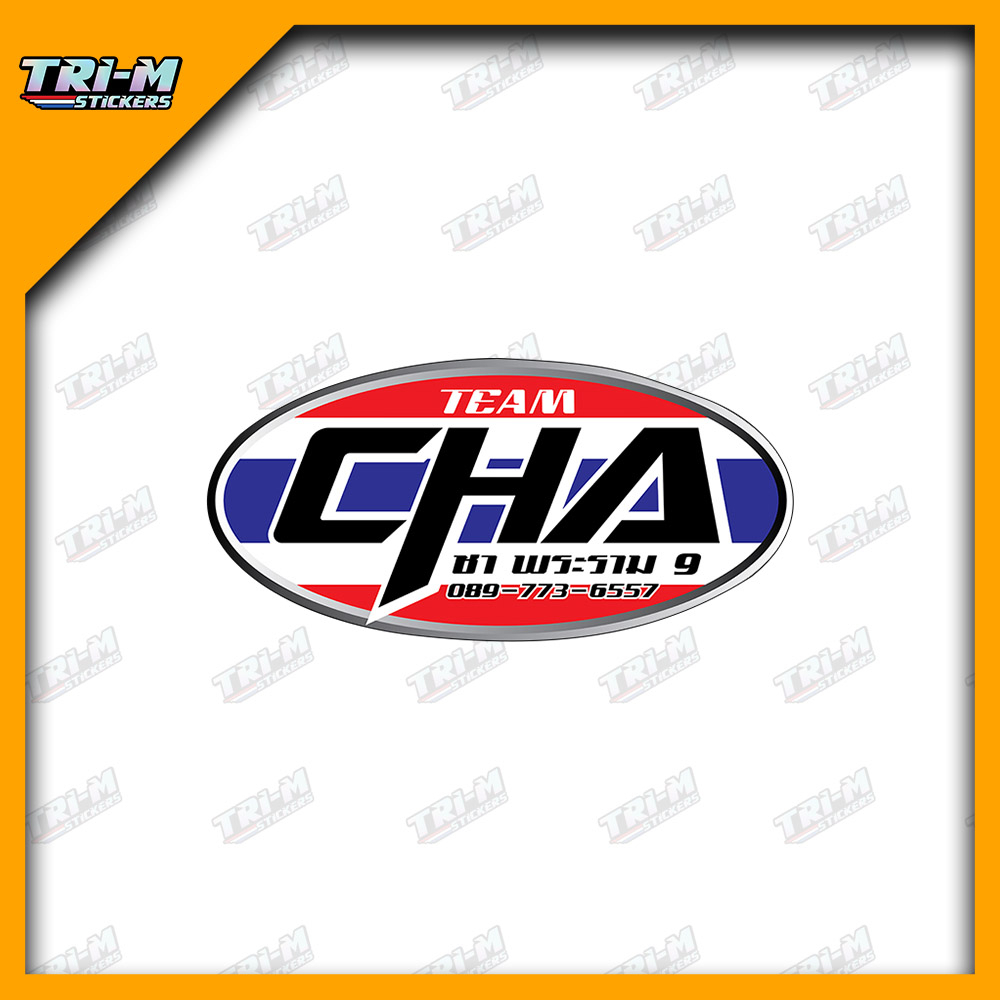 CHA Thai Sticker Motorcycle Design Sticker Tumbler Sticker Car Sticker ...