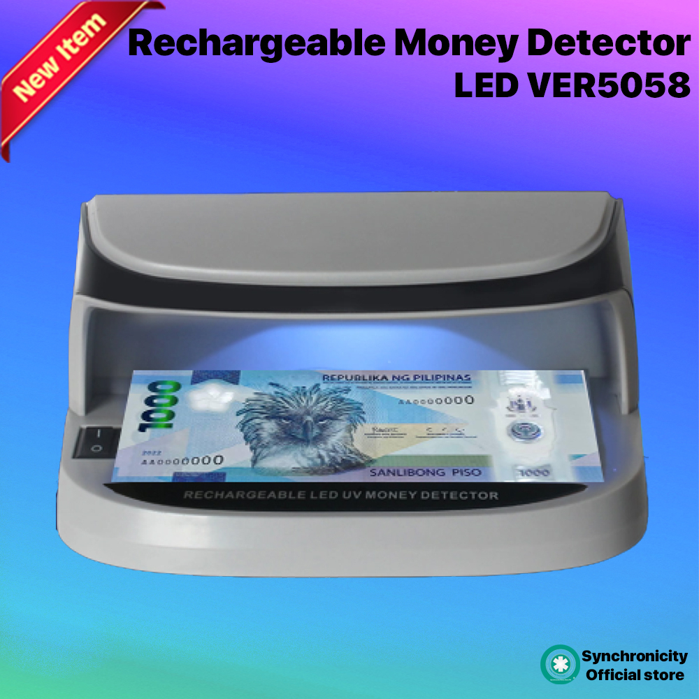 LED Money Detector Rechargeable | 3038 VER5058 | Money Verifier for ...