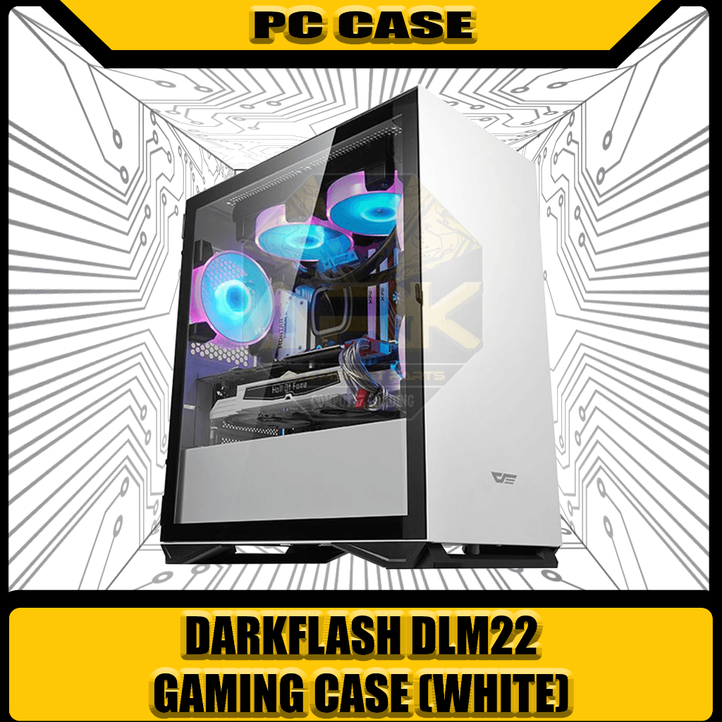 DarkFlash DLM22 White Gaming Case | Shopee Philippines
