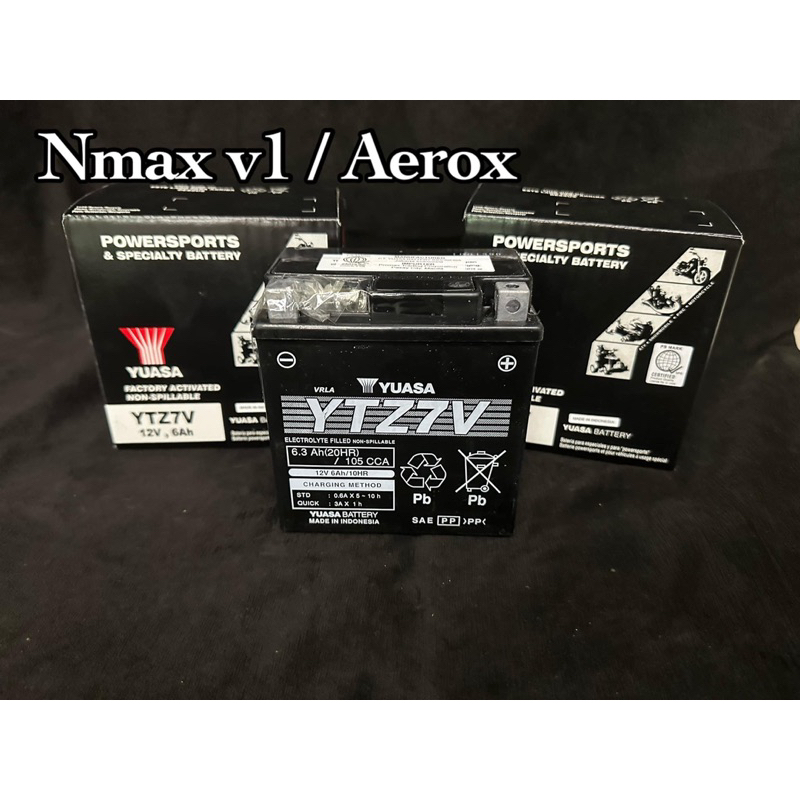 YUASA Battery for NMAX/AEROX V1 V2 | Shopee Philippines