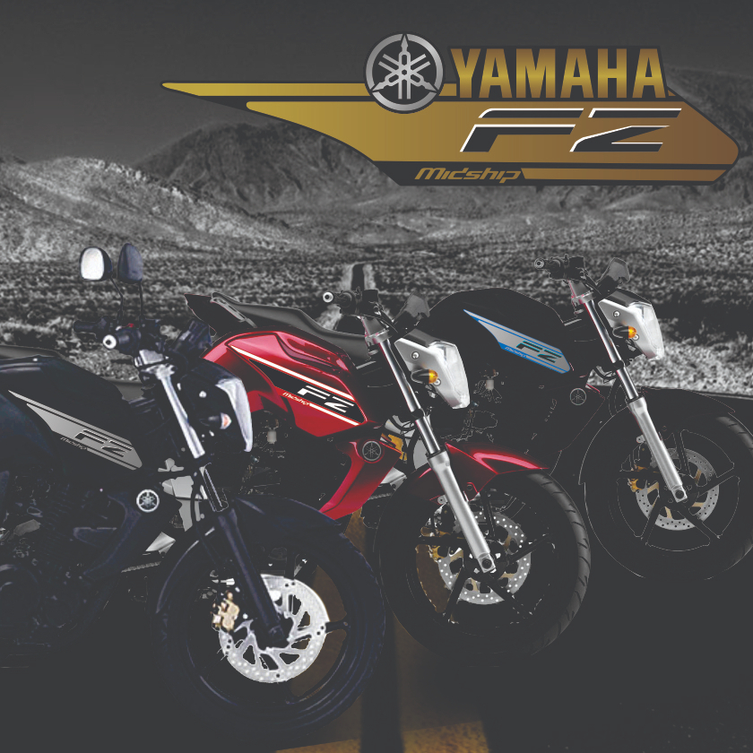 YAMAHA FZ Midshift Stock Graphics Kit- by Decal Authority | Shopee ...