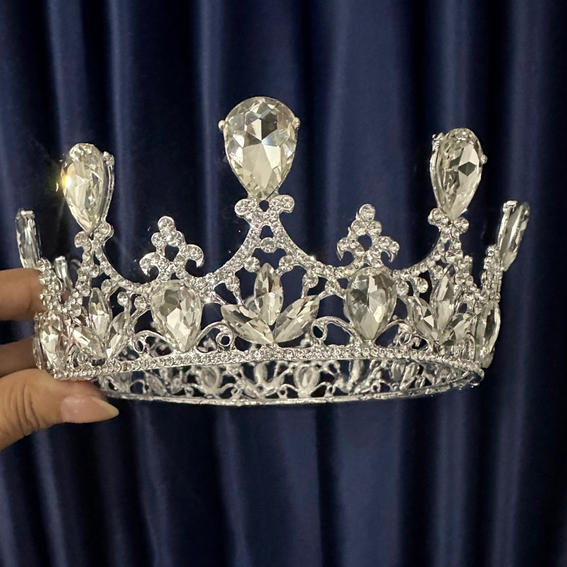 PRINCE ELEGANT PAGEANT CROWN SILVER | PRINCE CROWNS FOR PAGEANT PARTY ...
