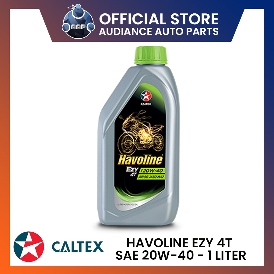 ORIGINAL CALTEX HAVOLINE EZY 4T SAE 20W-40 - 1 Liter | Shopee Philippines