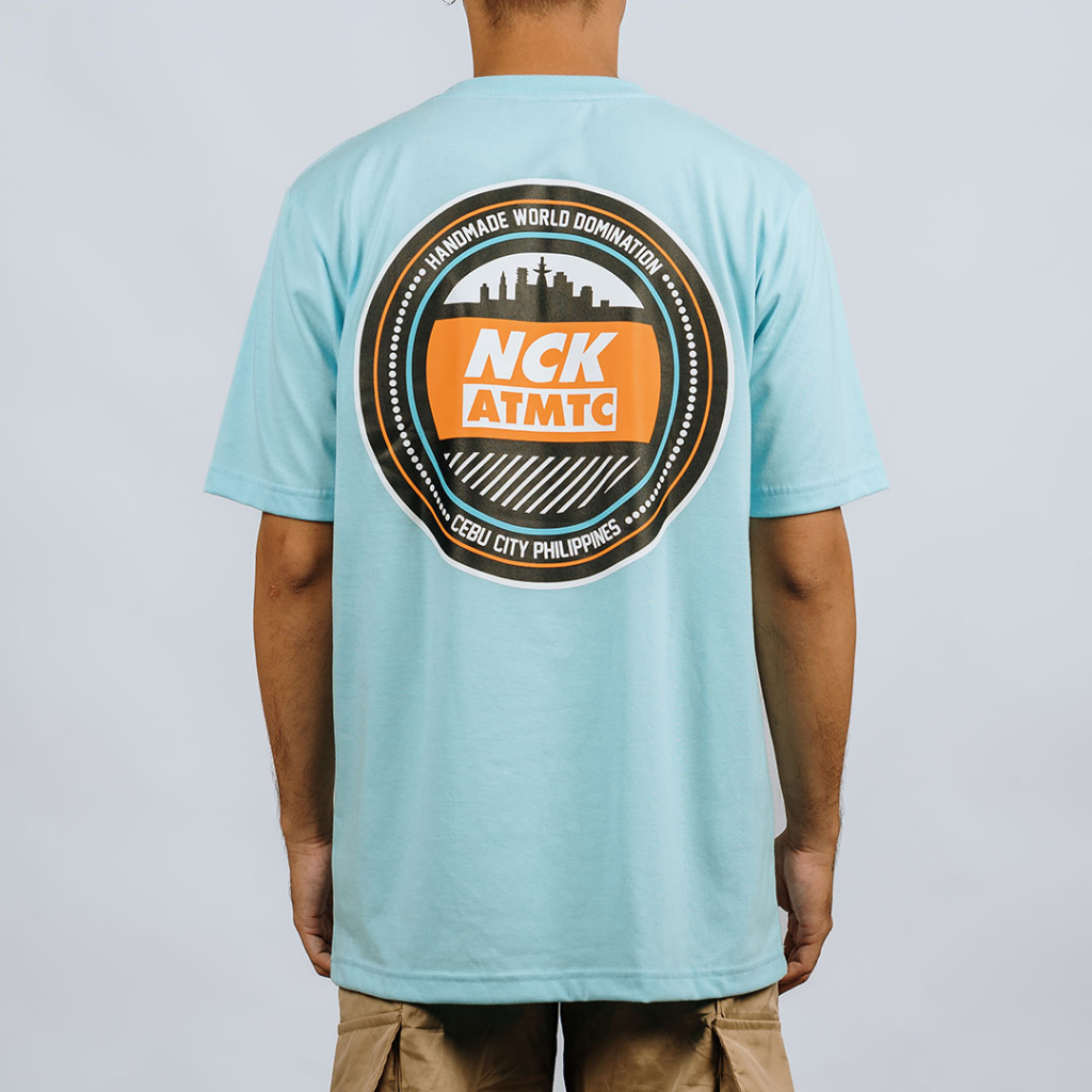 Nick Automatic "Emblem" Ice Blue T-shirt | Shopee Philippines