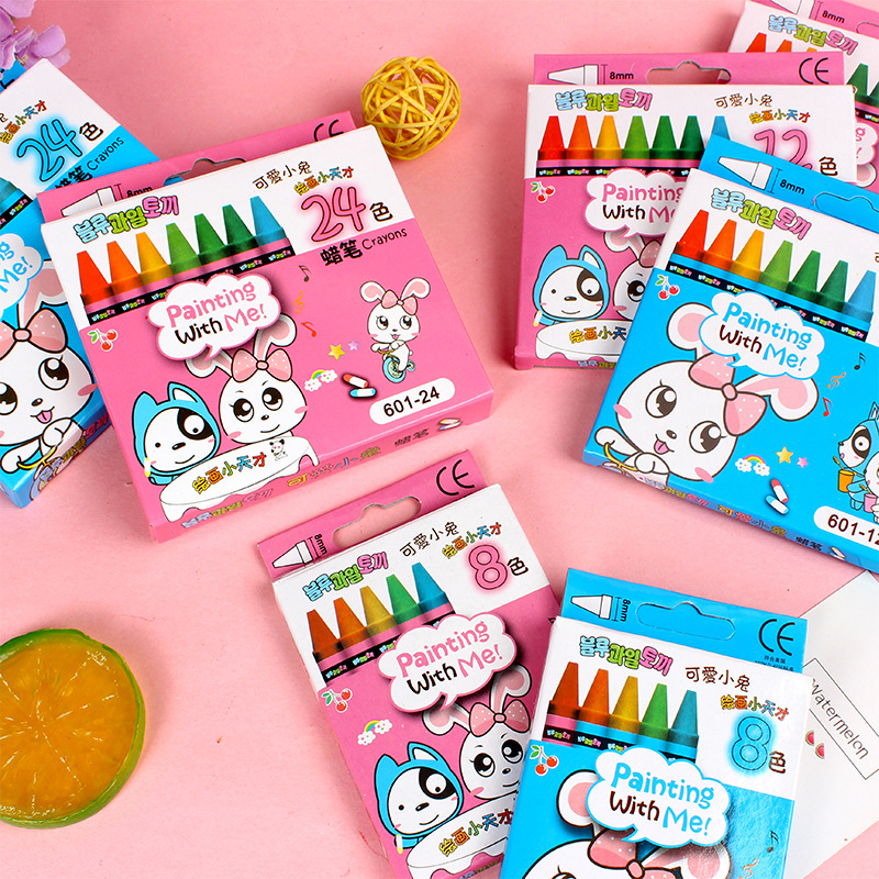 8/12/24 Colors Cute Cartoon Rabbit Crayons Student Crayons School ...