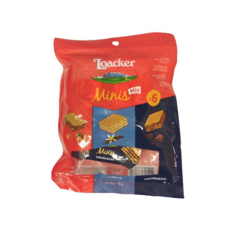 Loacker Minis Napolitaner 60g 6pcs | Shopee Philippines