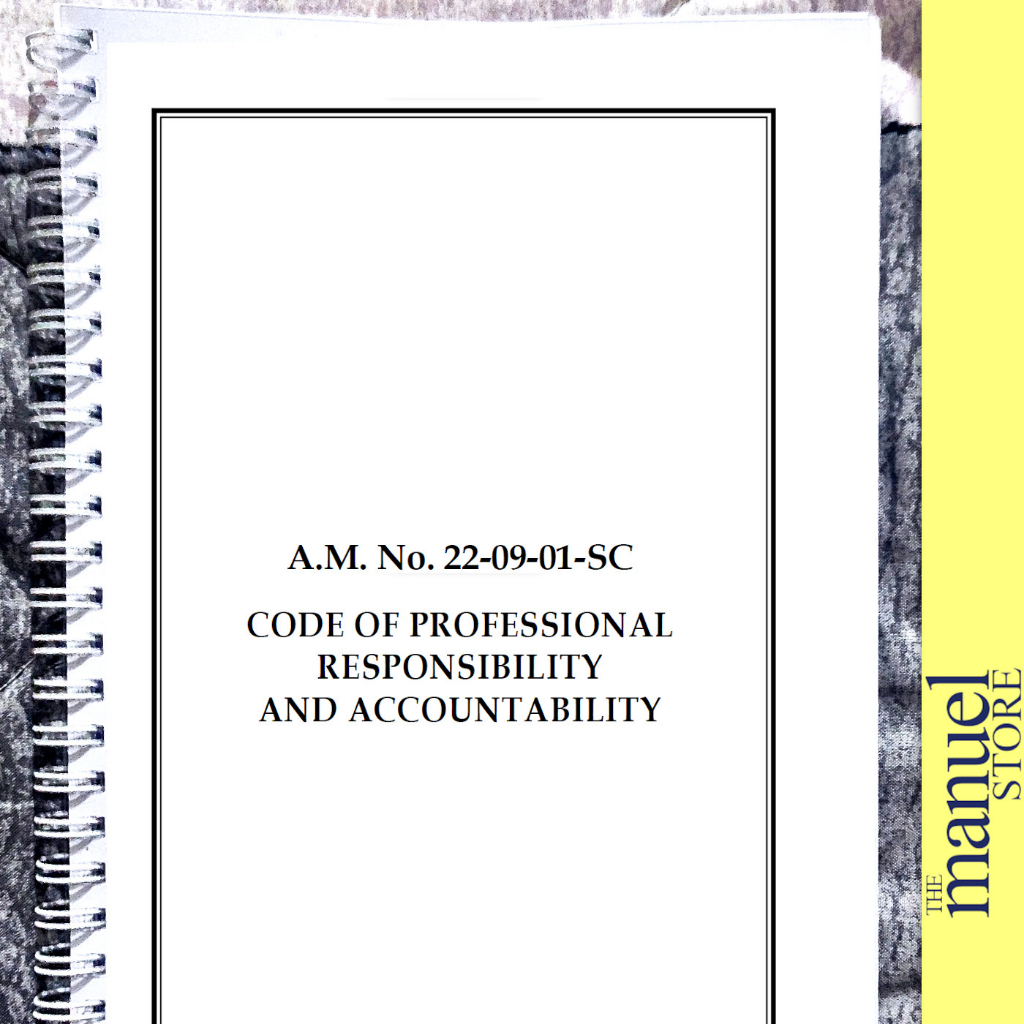 Codal Notebook (2023) CPRA Code of Professional Responsibility and ...