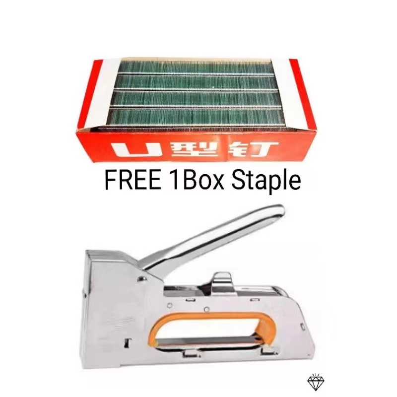 Standard Stapler Gun Tacker 13/4-6-8 mm FREE 1Box Staple | Shopee ...