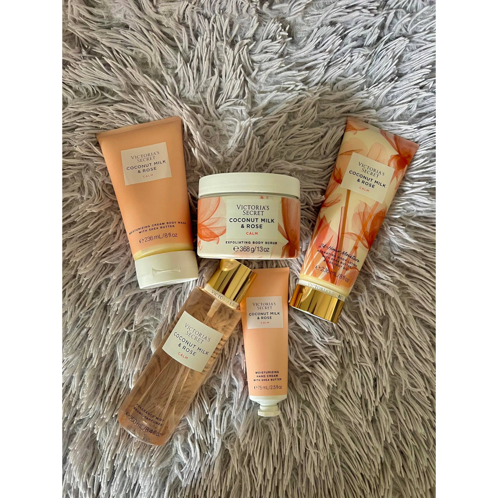 Victorias Secret Natural Beauty Coconut Milk And Rose Hand And Body Ritual