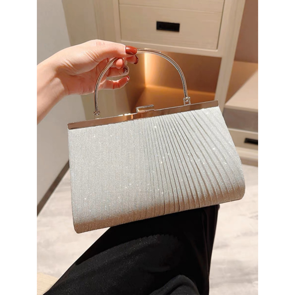Gold Bag For Women Shiny Female Evening Clutch Bag Elegant And Formal ...