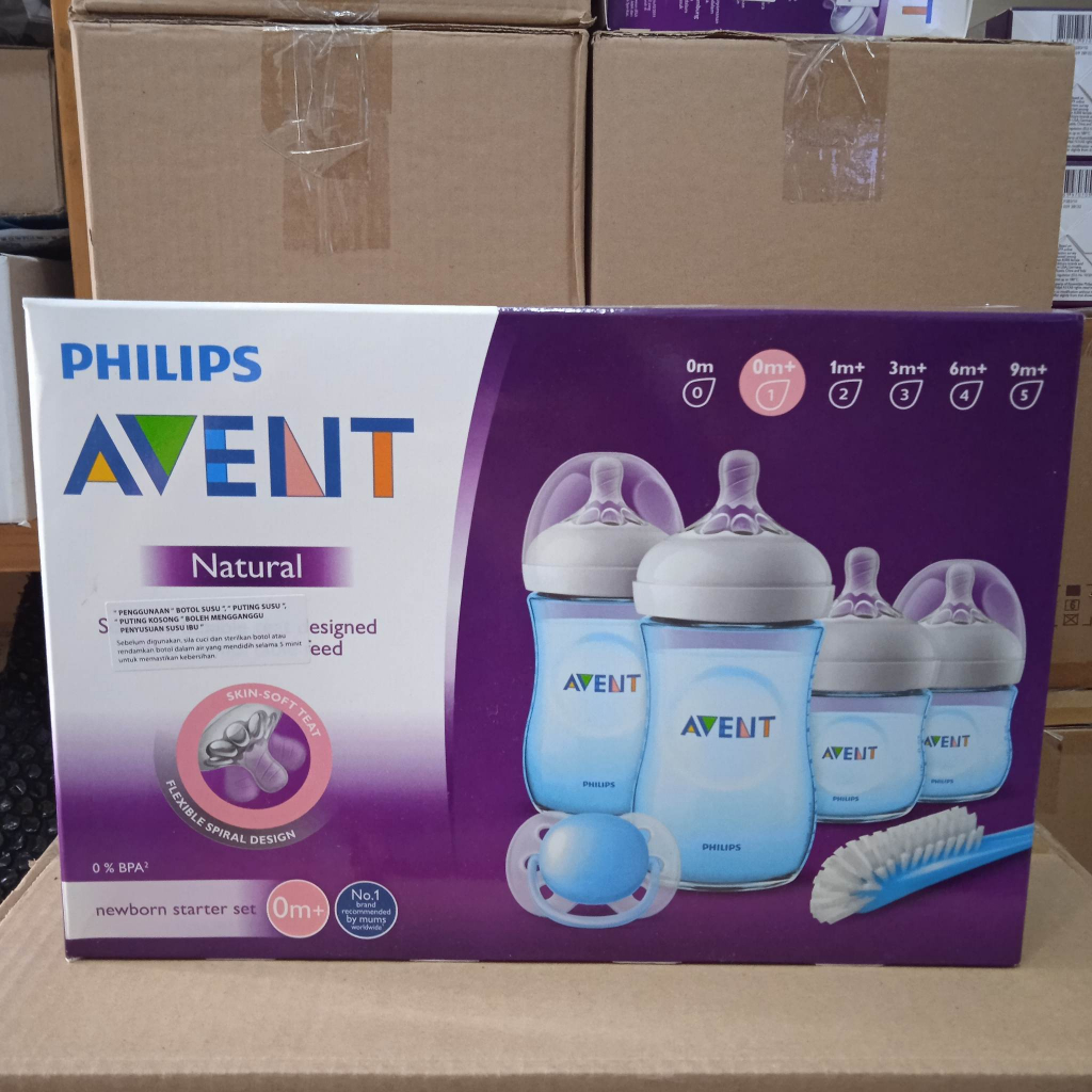 BEST SELLER! AUTHENTIC Philips Avent Natural Newborn Starter Set (NEW ...