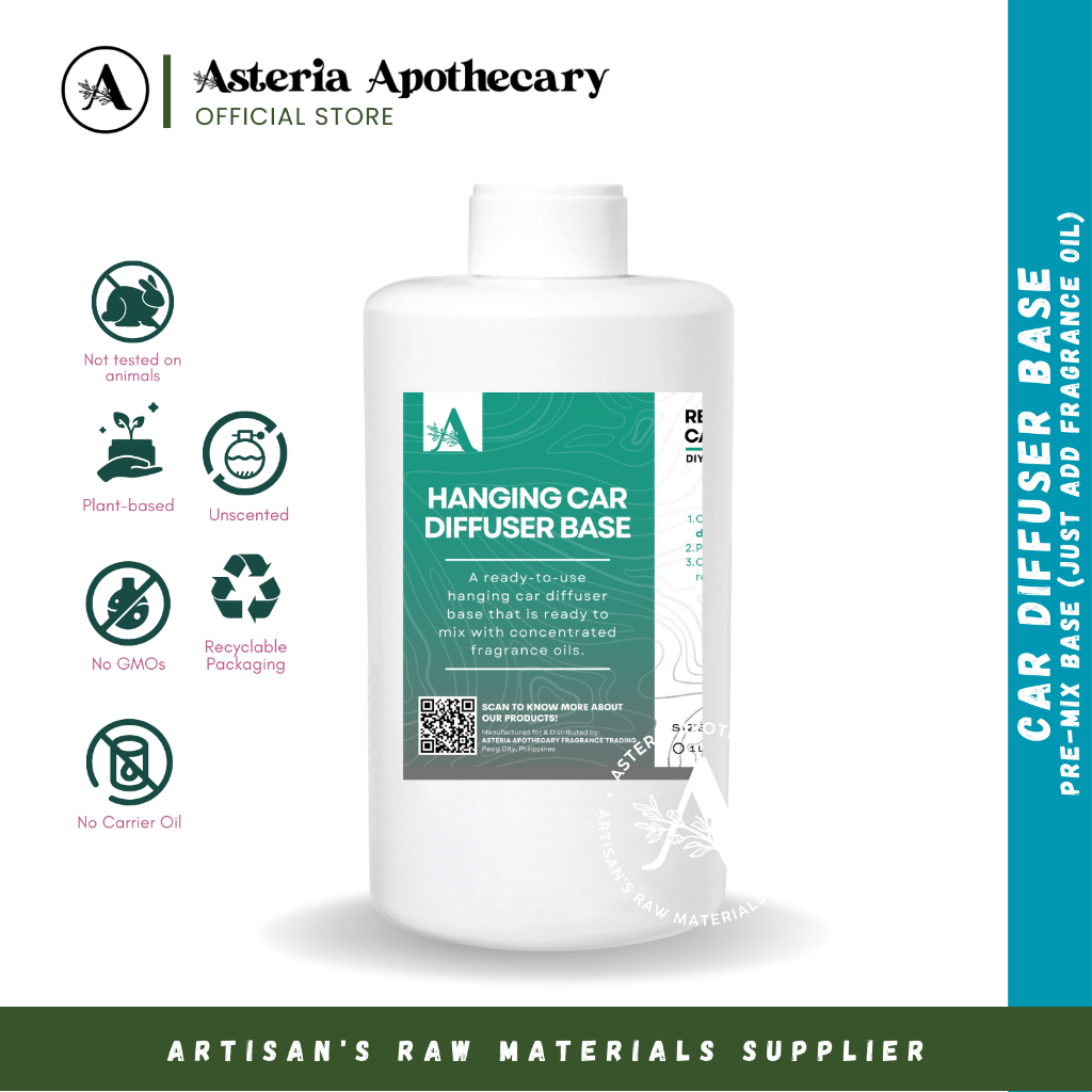 Unscented Hanging Car Diffuser Base (Just add Fragrance Oil) - Asteria Apothecary | Shopee ...