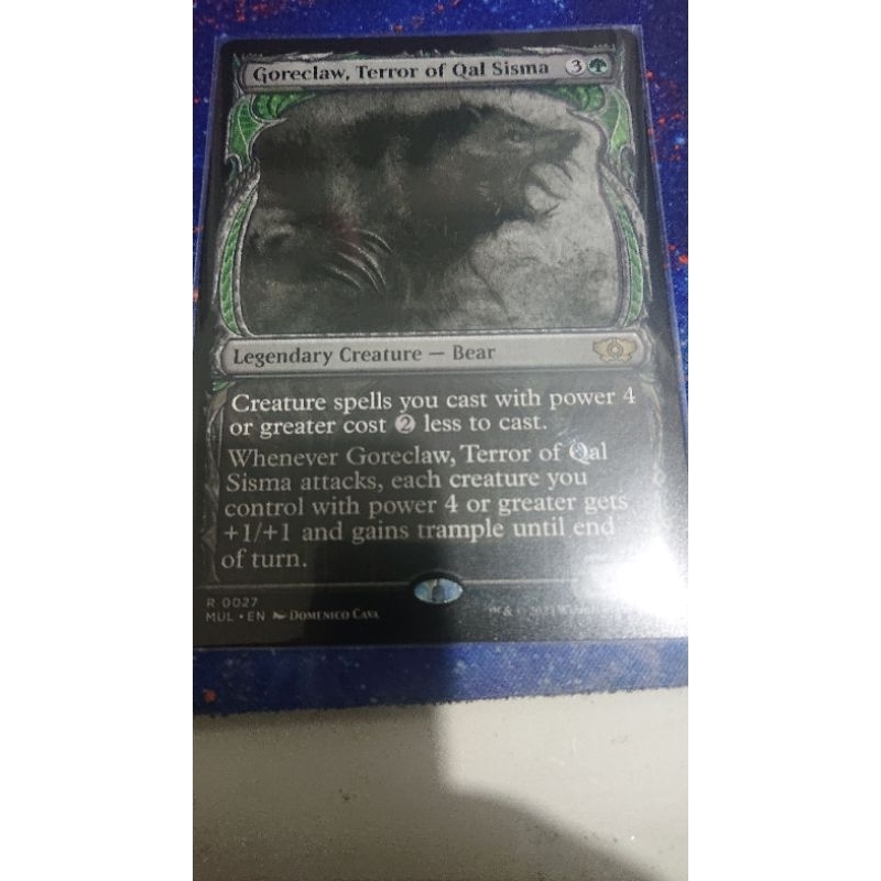 Goreclaw, Terror of Qal Sisma mtg card | Shopee Philippines