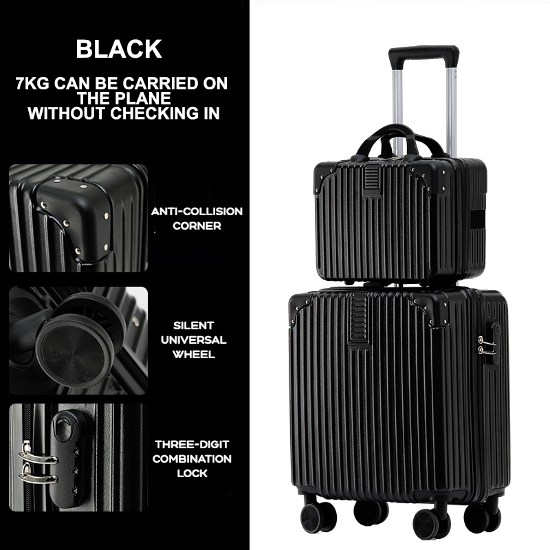 Free 14inch Luggage Hand Carry Luggage 18inch Luggage 20kg luggage ...