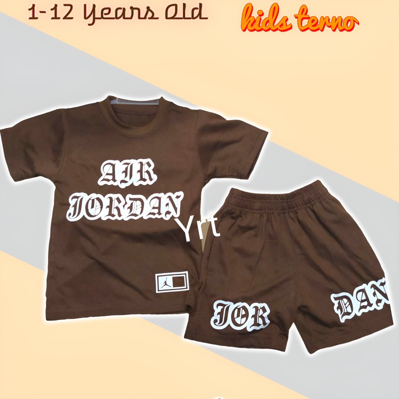 T-SHIRT SHORT TERNO FOR KID UNISEX COTTON NEW TERNO ESSENTIALS 2023 1 ...