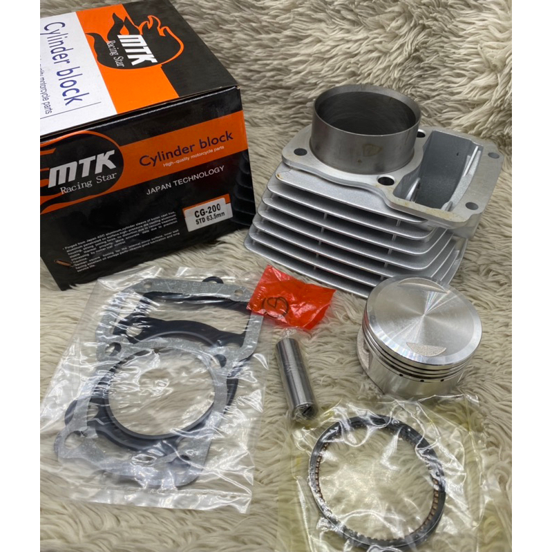 MTK CYLINDER BLOCK CG-200 STD/63.5MM “” | Shopee Philippines