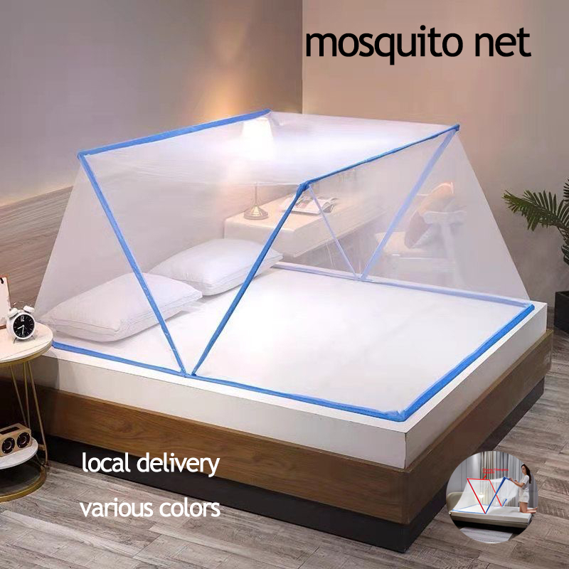 Foldable Mosquito Net 1.8 King/1.5 Queen Bed Size Mosquito Nets Decor ...