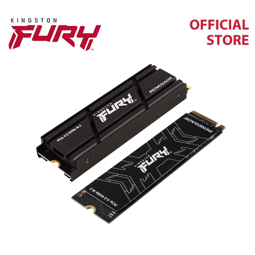 Kingston Fury Renegade 500GB/1TB/2TB PCle 4.0 NVMe M.2 Internal SSD ...