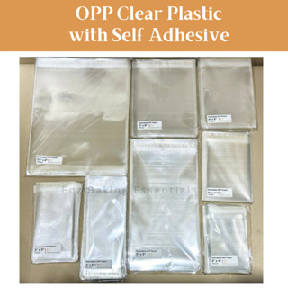 100 pcs OPP Plastic with Adhesive Packaging Pouch Resealable OPP Pouch ...