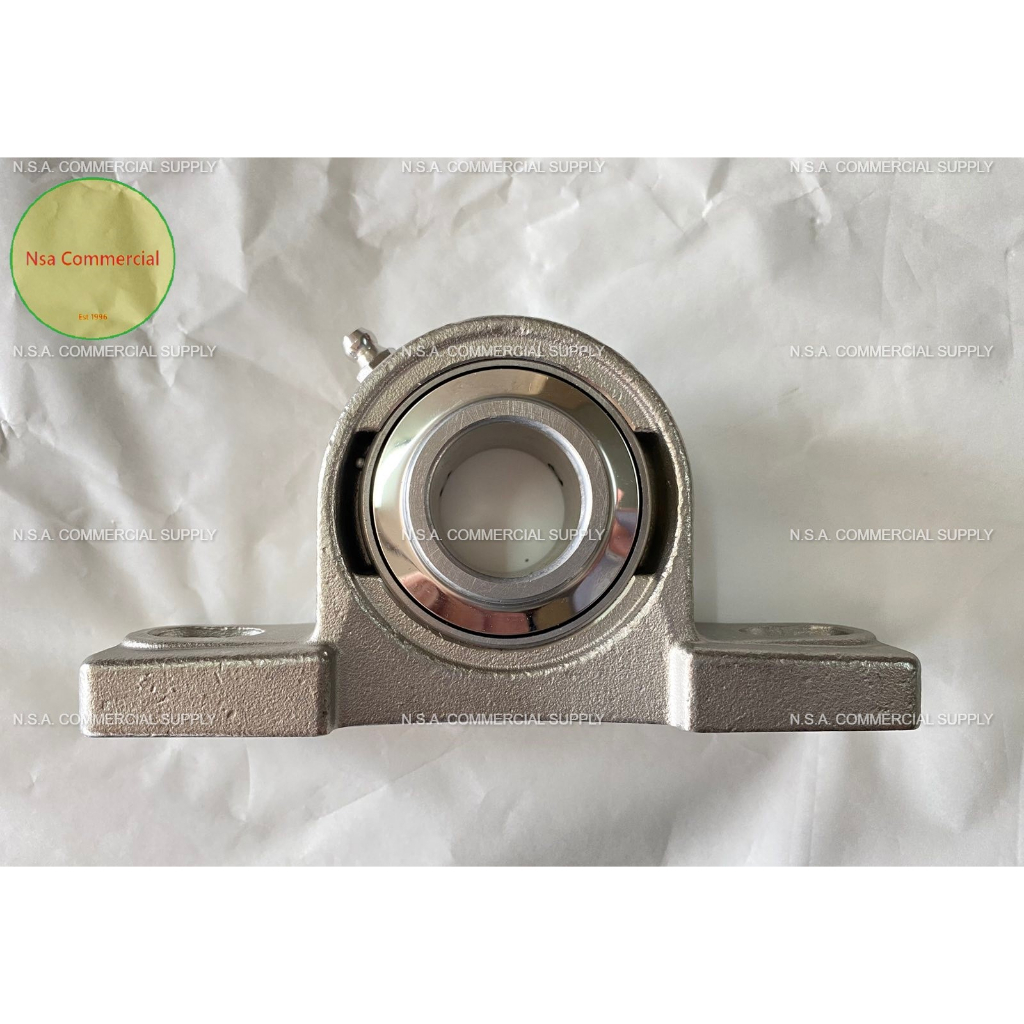 Stainless Steel Pillow Block 1 inch Inner diameter (SP205) 1PC | Shopee ...