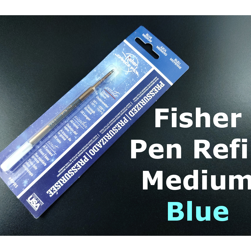 Fisher Space Bullet Pen Black and Refills *Made In USA* (FAST SHIP OUT ...