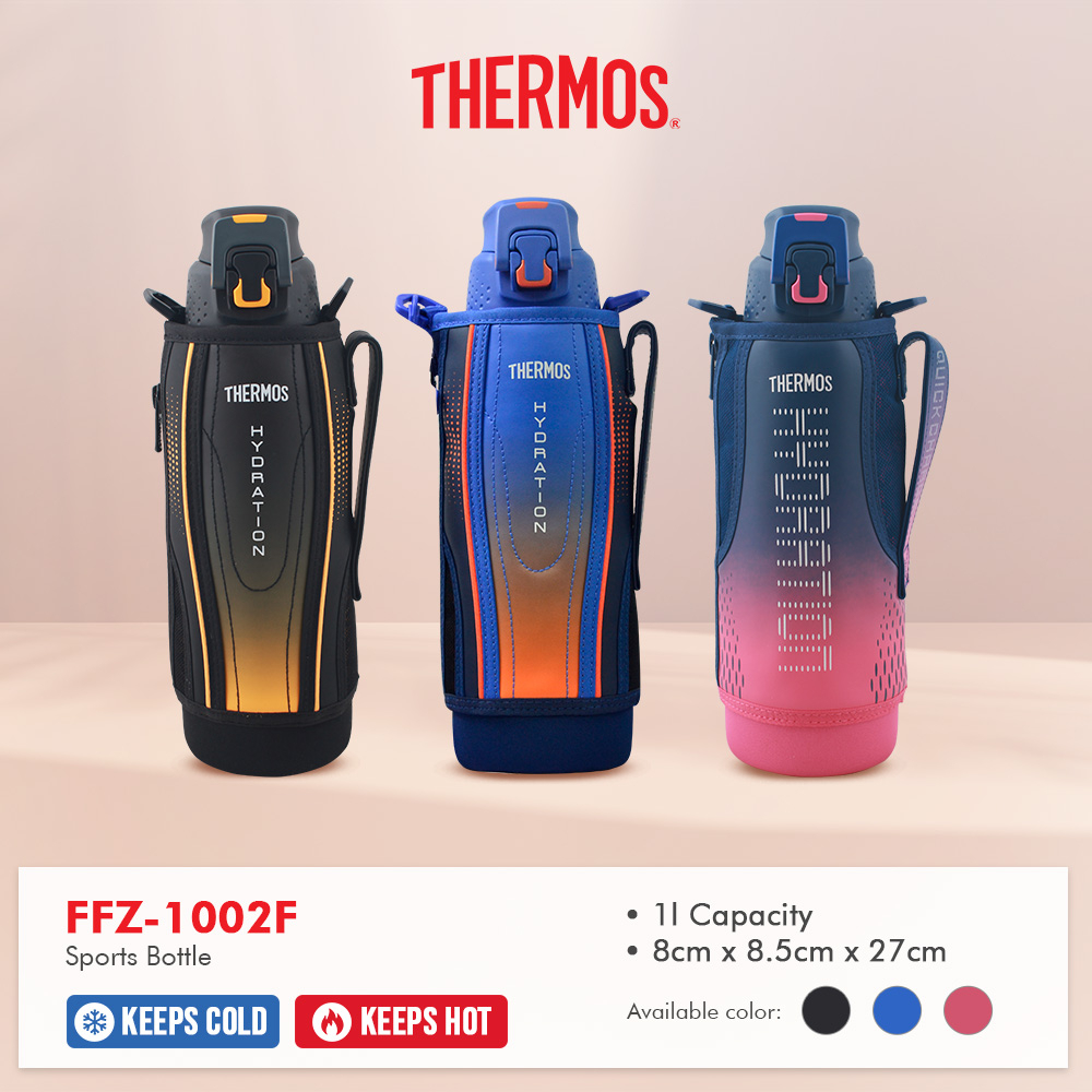 Thermos® FFZ-1002F Sports Water Bottle 1L | Shopee Philippines