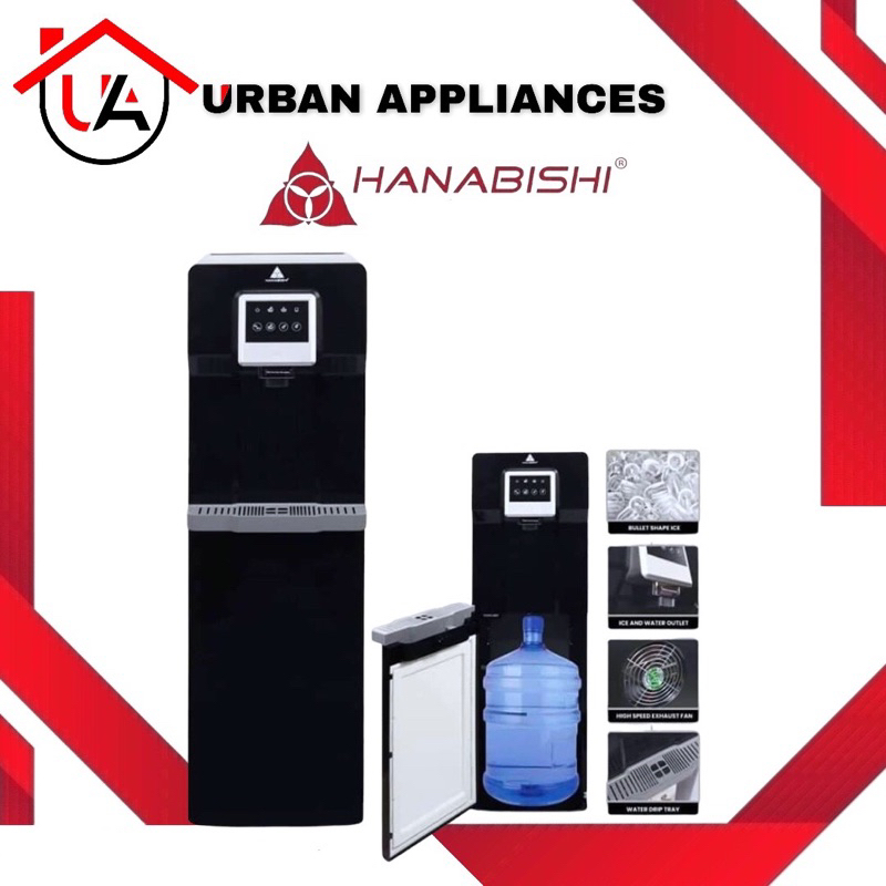 Hanabishi 2in1 Water Dispenser with Ice-maker HFSWDICEM3500 | Shopee ...