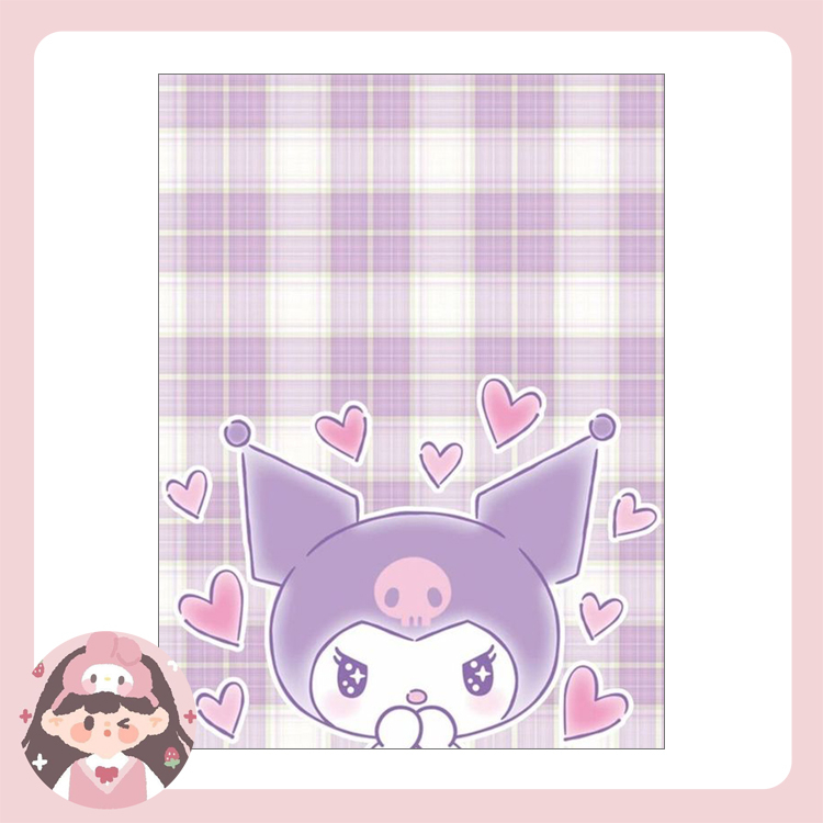 Kuromi Notepad 20 Loose Sheets by Airame Studio | Shopee Philippines