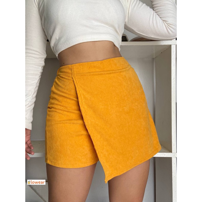 Palda Short Corduroy Korean lnspired Style | Shopee Philippines