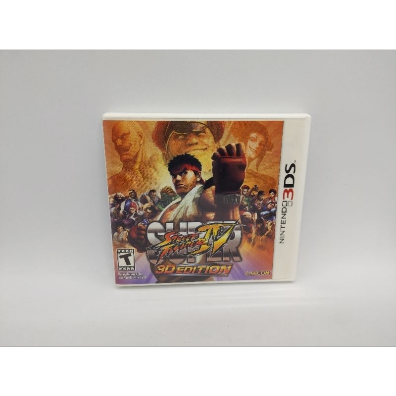 Super Street Fighter IV 3D Edition-3DS-US-Game with Box Manual-Good ...