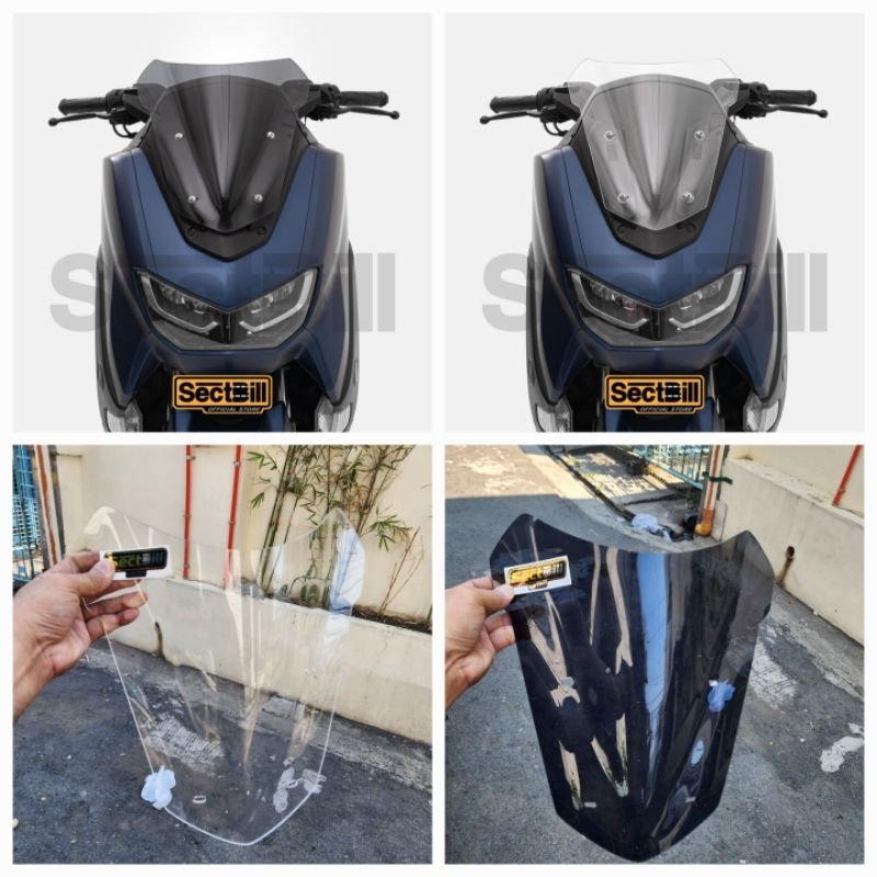 SECTBILL AND SEC VISOR FOR NMAX V1 V2 | Shopee Philippines