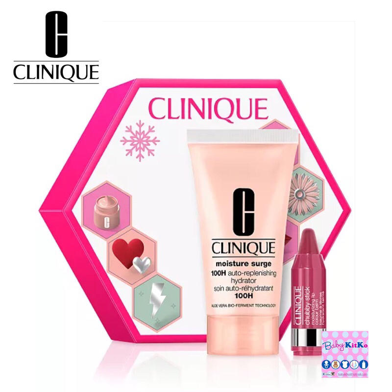 Clinique 2-Pc. Moisture Surge and Lip Colour Balm Set Authentic from ...
