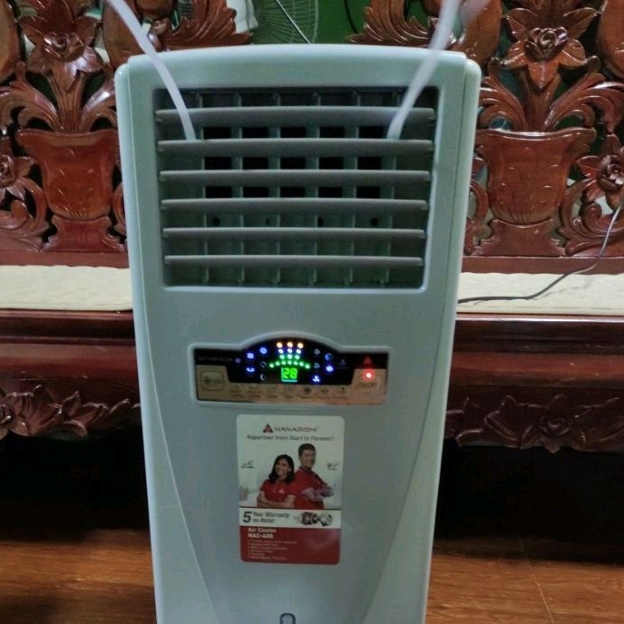2in1 7.5L.Hanabishi Air Cooler with Ionizer Function HAC-400 | Shopee ...