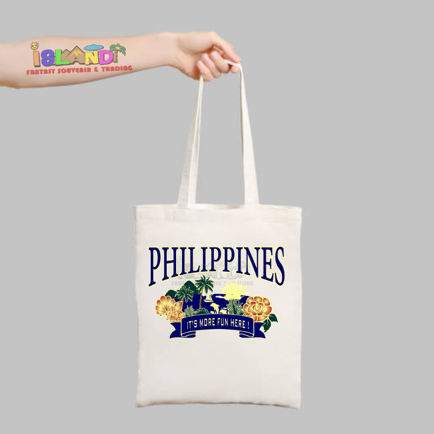 [COD]Philippines Canvas Tote & Bag String Bag- Katsa Souvenir ...