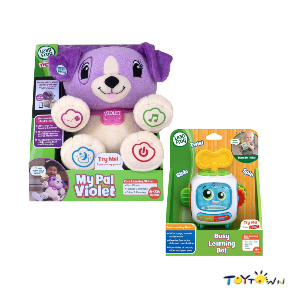 LeapFrog Bundle Sale (My Pal Violet & Busy Learning Bot) | Shopee ...