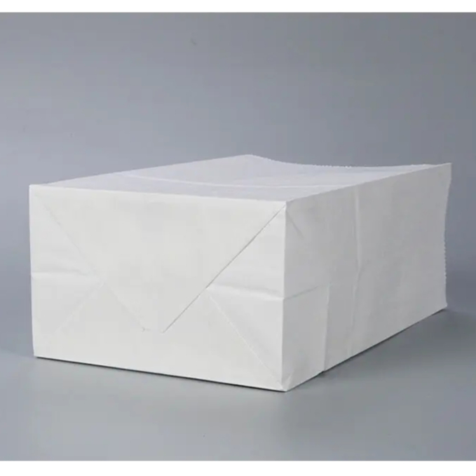 White Kraft Paper Bag Supot 50PCS | Shopee Philippines