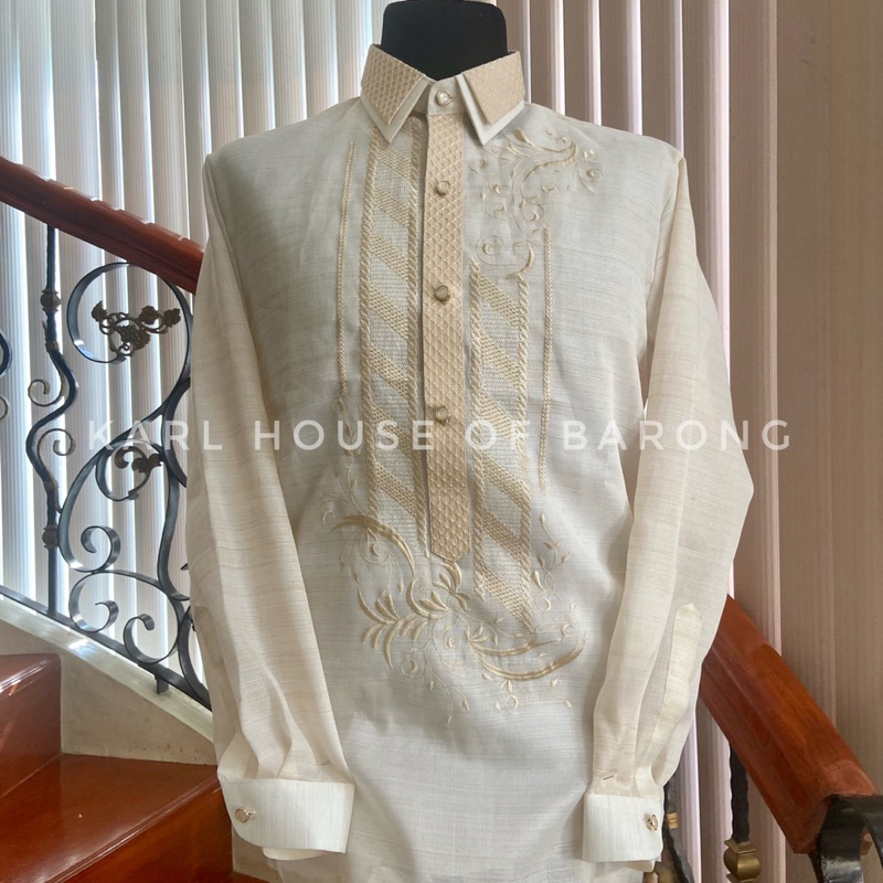 Piña Cocoon/ Pinya Cocoon Barong for Men (HIGH QUALITY BARONG) | Shopee ...
