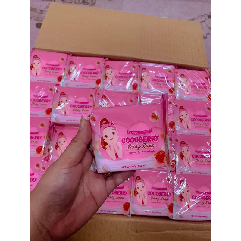 Original Cocoberry Soap by Jenna Essence (Trial Bar) new packaging ...