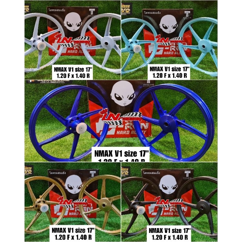 G-ren mags for Nmax V1 SLIM (Size 17") | Shopee Philippines
